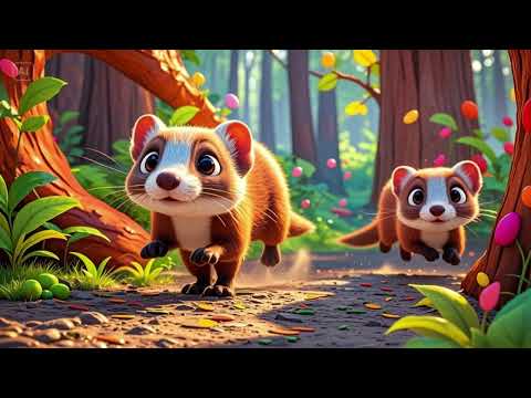 Stoat’s Forest Dash – Run, Run, Run! 🌲🦦💨 | Nursery Rhymes & Kids Songs - YouTube