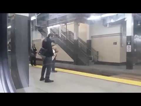 NJ Transit Newark Light Rail (City Subway) Train Ride To Warren Street ...