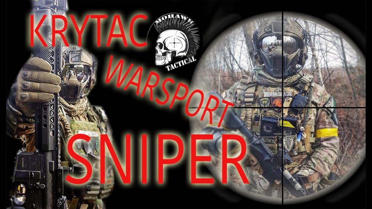 KRYTAC WARSPORT SNIPER LVOA DMR at ZULU24 - YouTube
