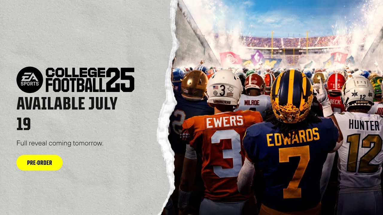 College football 25 gameplay and information - YouTube