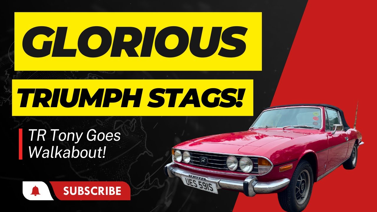 Glorious Triumph Stags.. TR Tony goes walkabout! - YouTube