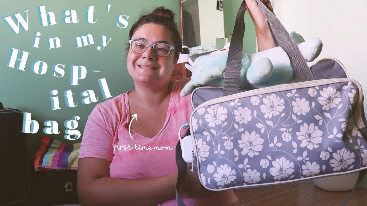 Whats In My Hospital Bag First Time Mom Youtube