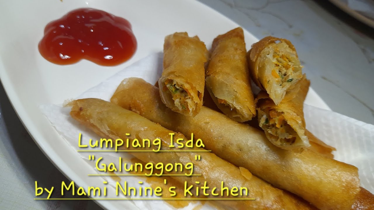 Lumpiang Isda recipe - YouTube