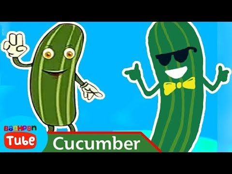 English Nursery Rhymes For Kids | Cucumber Song | Vegetables Nursery ...