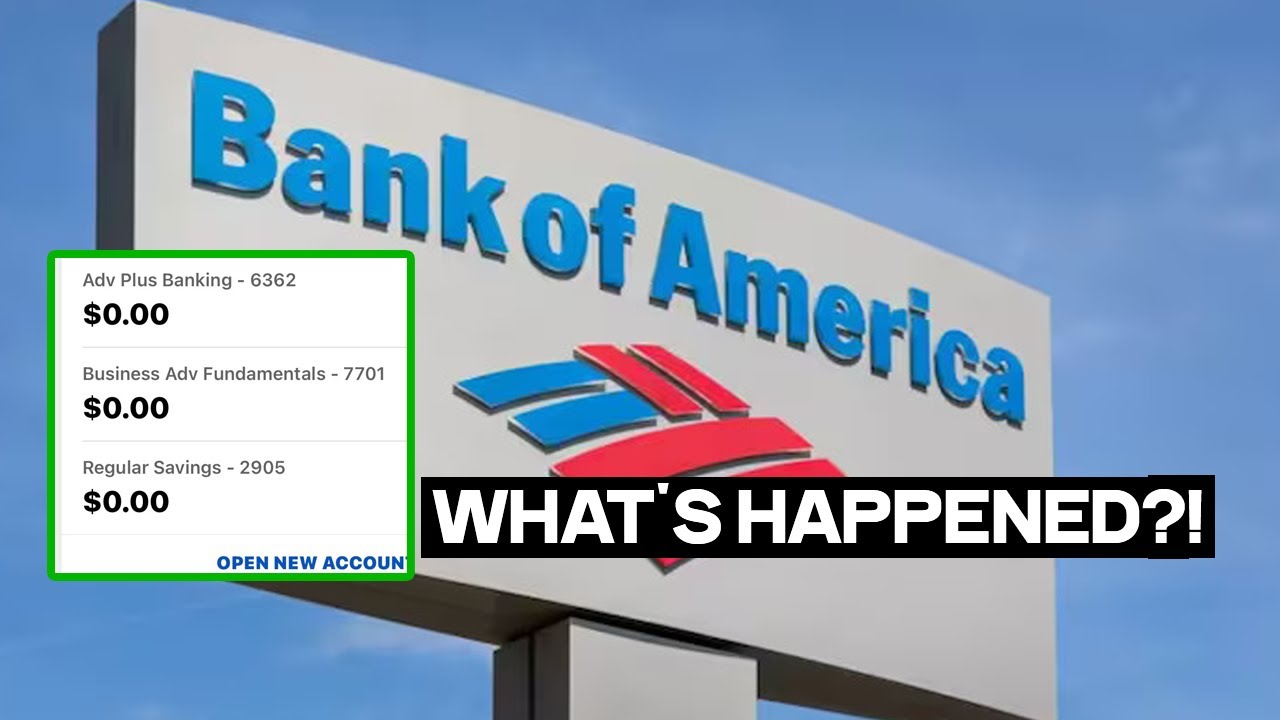 Panic After Bank Of America Customers See Zero Balance $0 In Their ...