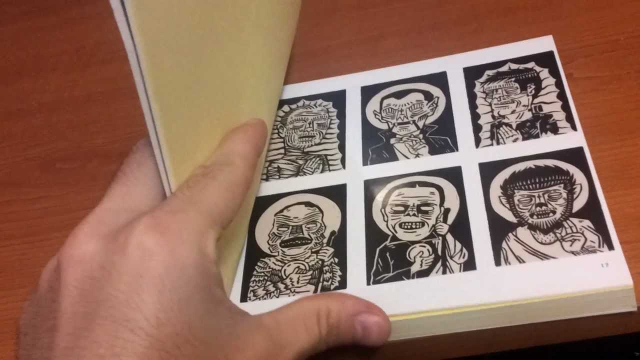 Stickerbomb monsters the book stickers in the book - YouTube