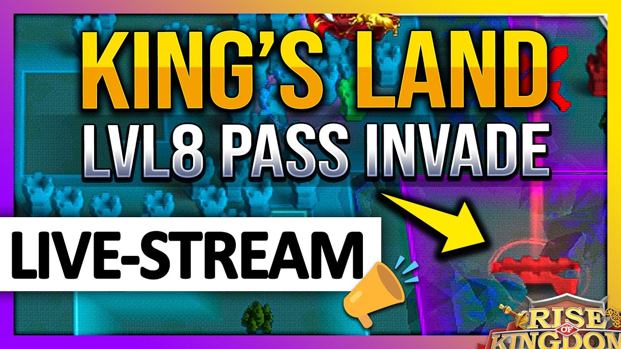 Livestream: 🔴 Burn & Plunder - King's Land Pass8 Opening - Rise of ...