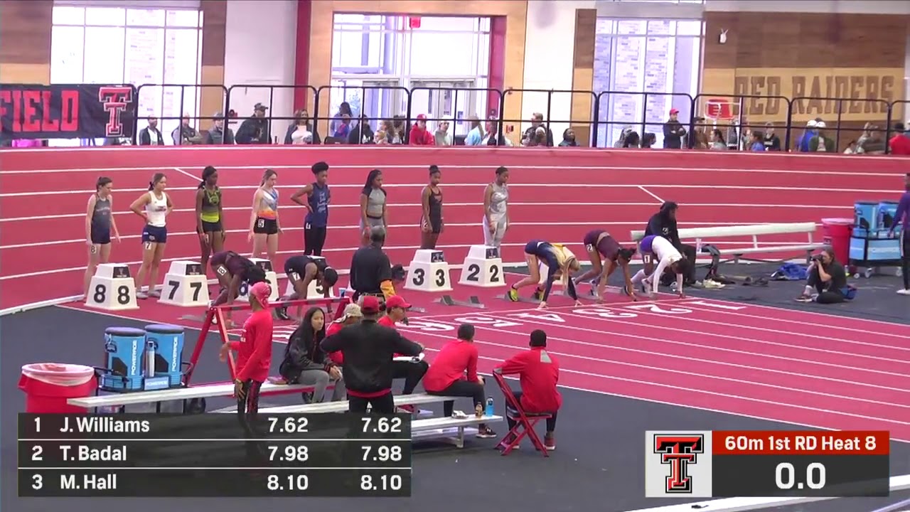 Autumn Wilson 60m @ Texas Tech Under Armour Invitational Indoor 9th ...