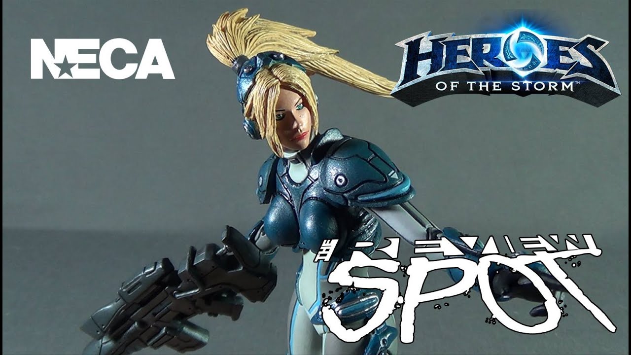 Toy Spot - NECA Heroes of the Storm Dominion Ghost Nova - YouTube