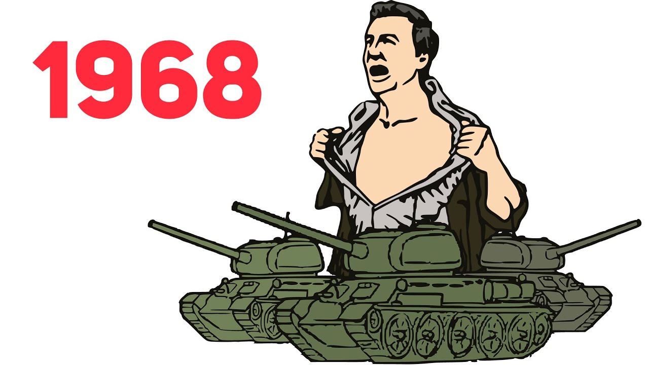 AUGUST 1968 | Pražská jar a Invázia do Československa - YouTube