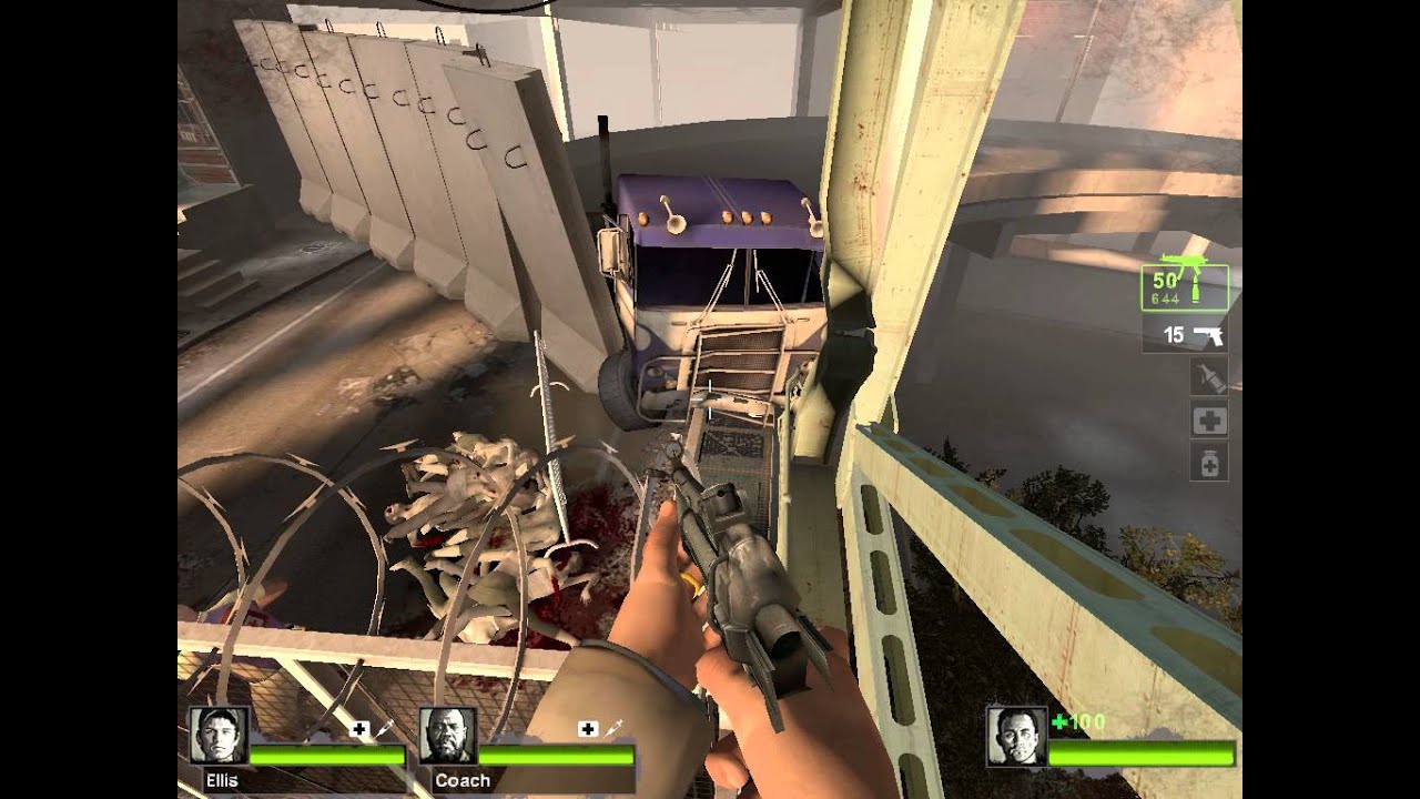 Left 4 Dead 2 The Parish Bridge Out of The Map - YouTube