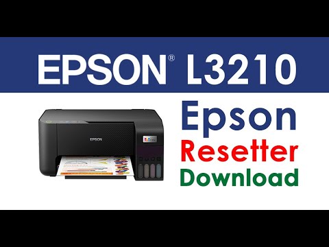 Epson L3210 Adjustment Program - Resetter Tutorial - YouTube