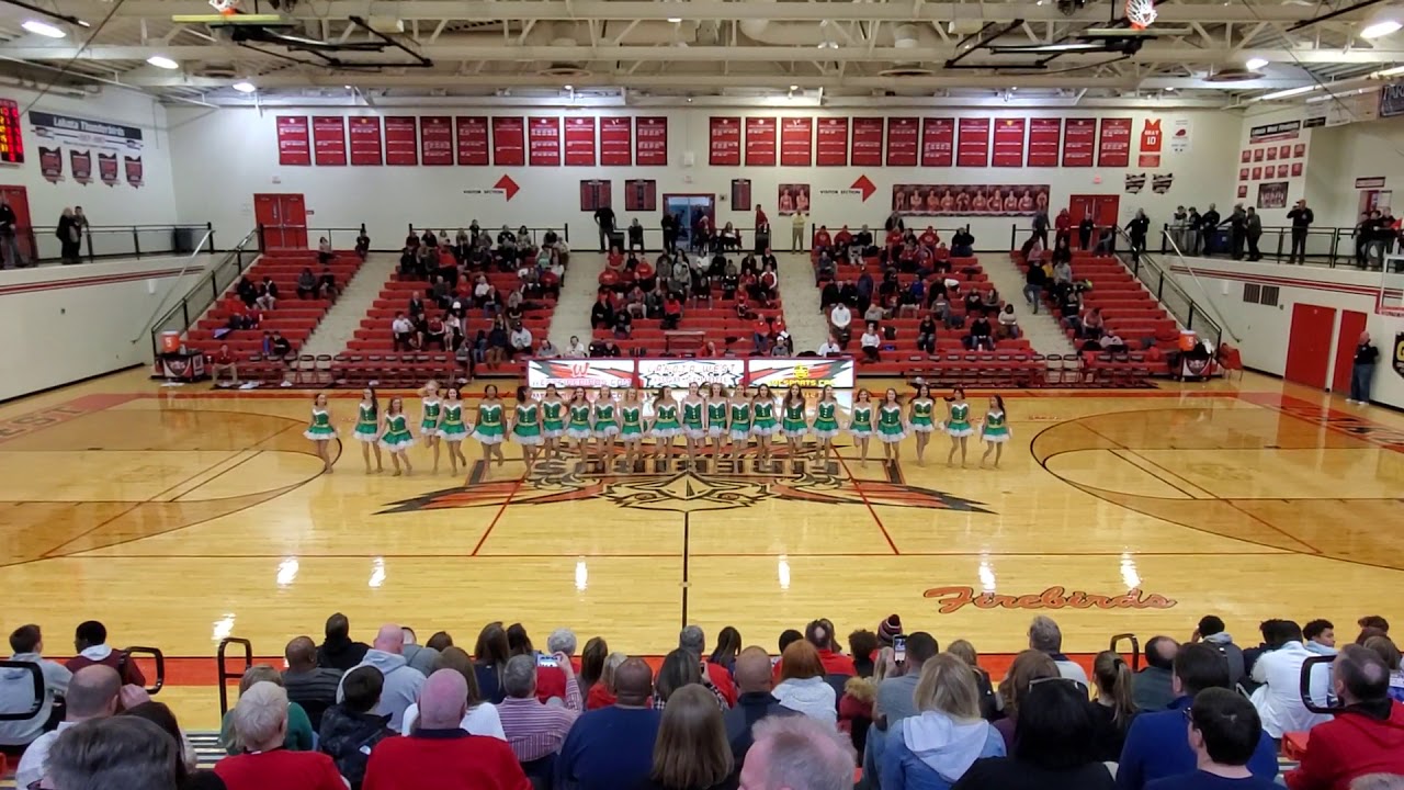 Lakota West Dance Team Christmas Kickline 12/17/19 - YouTube