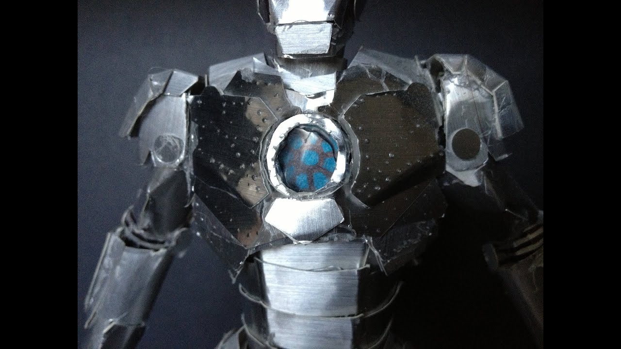 Paper Iron Man Mark II - YouTube