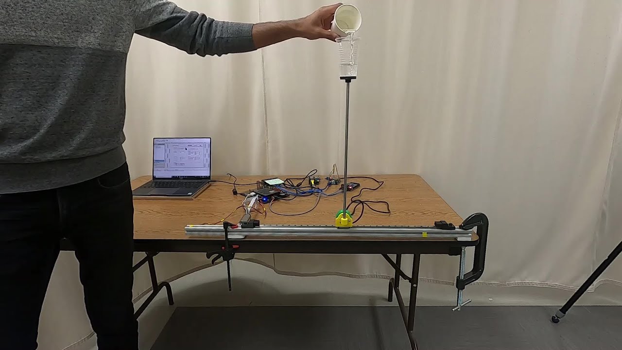 Inverted Pendulum Disturbance Rejection - YouTube
