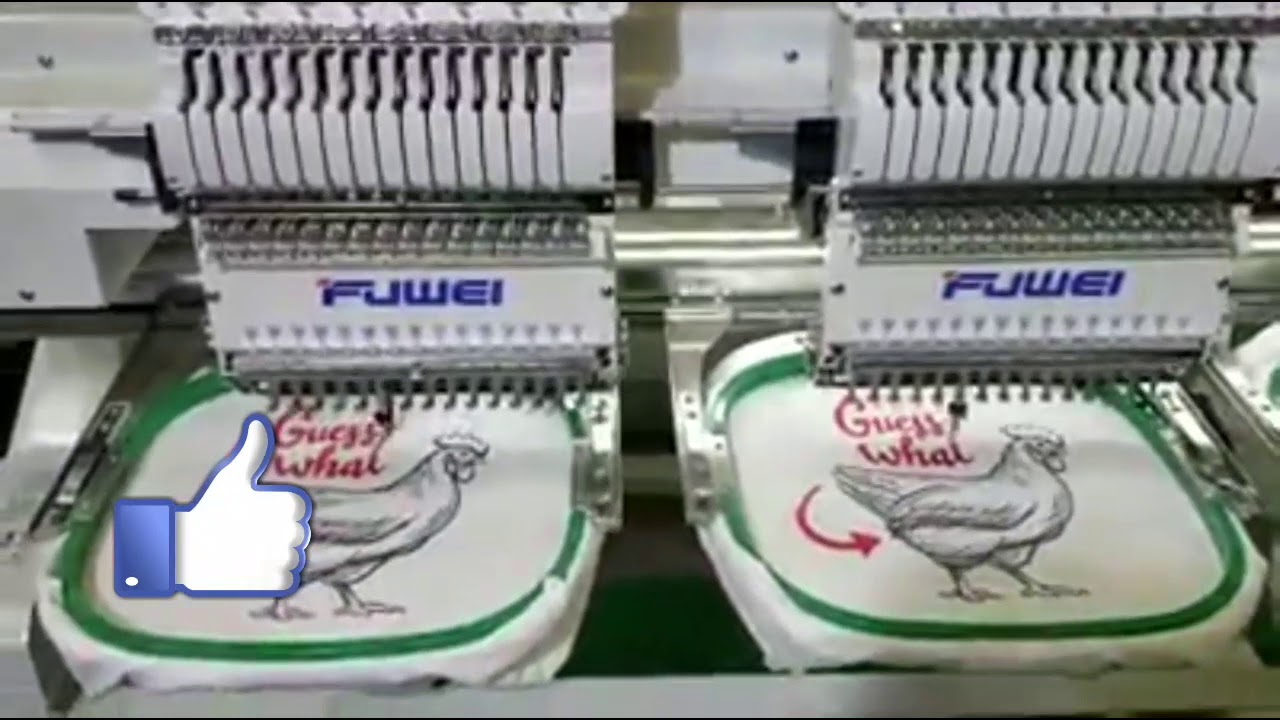 Mesin Bordir Fuwei 3 Kepala Terbaru, 081314662661, Dahao A15 - YouTube