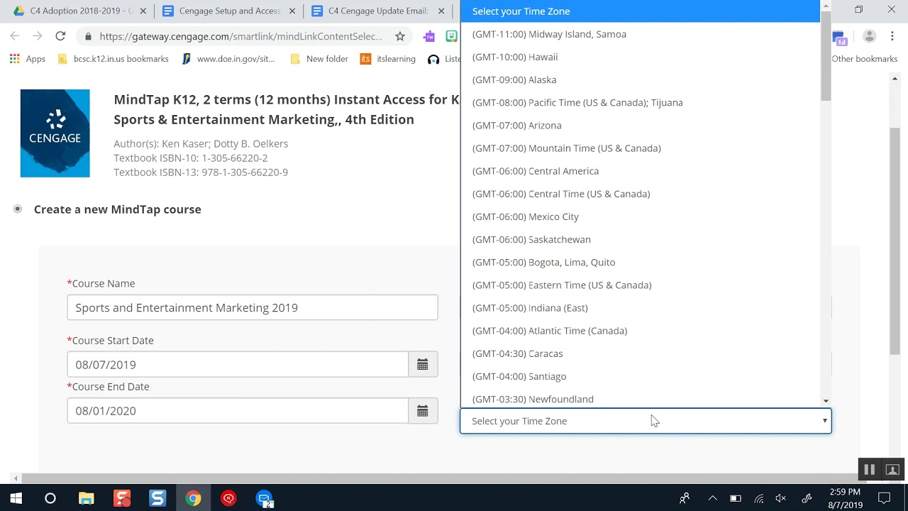 How to Access BCSC C4 Cengage Materials - YouTube