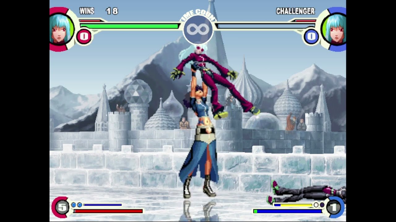 King of Fighters XI - Kula Diamond (Intro & Win Poses) - YouTube