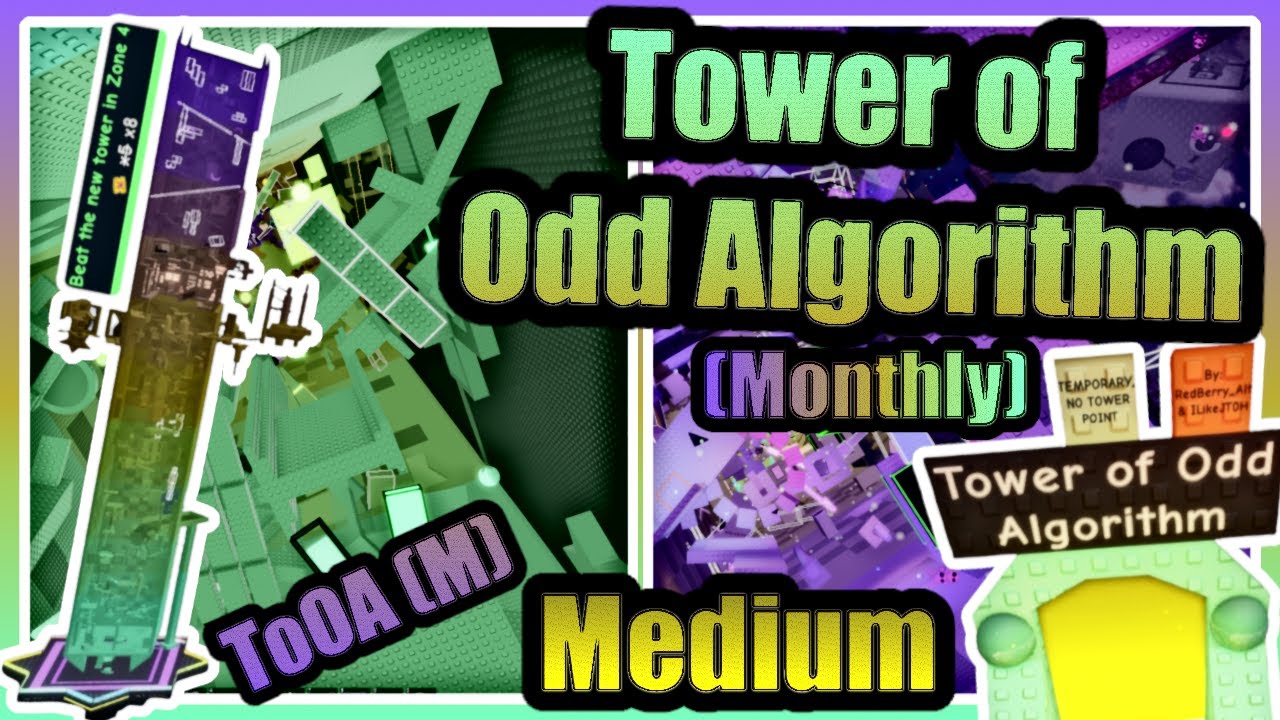 [JToH] 🌟 Tower of Odd Algorithm (Monthly) (ToOA (M)) |🟨Medium🟨| Jukes ...