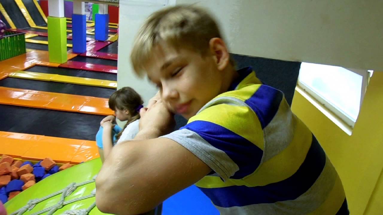 Батуты для детей. Веселый активный отдых / Trampolines for children ...