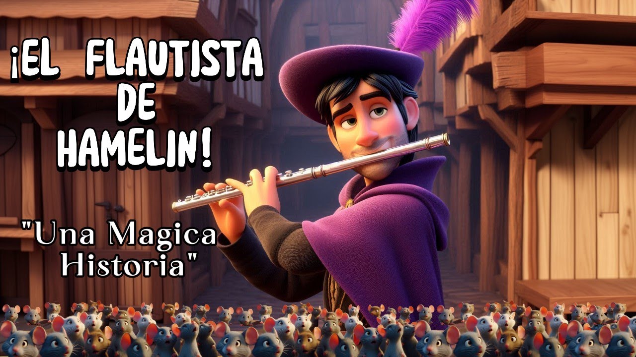 El Flautista📯de HAMELIN🌙La Melodía que Encantó💤A Los Niños Y Los ...