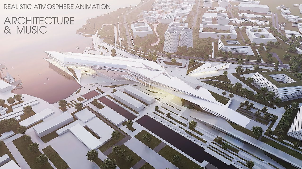 Architectural Animation | Сoncert and exhibition complex | Концертно ...