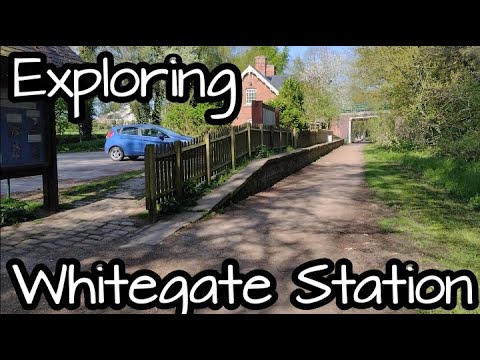 Exploring Whitegate Railway Station - disused closed abandoned ...