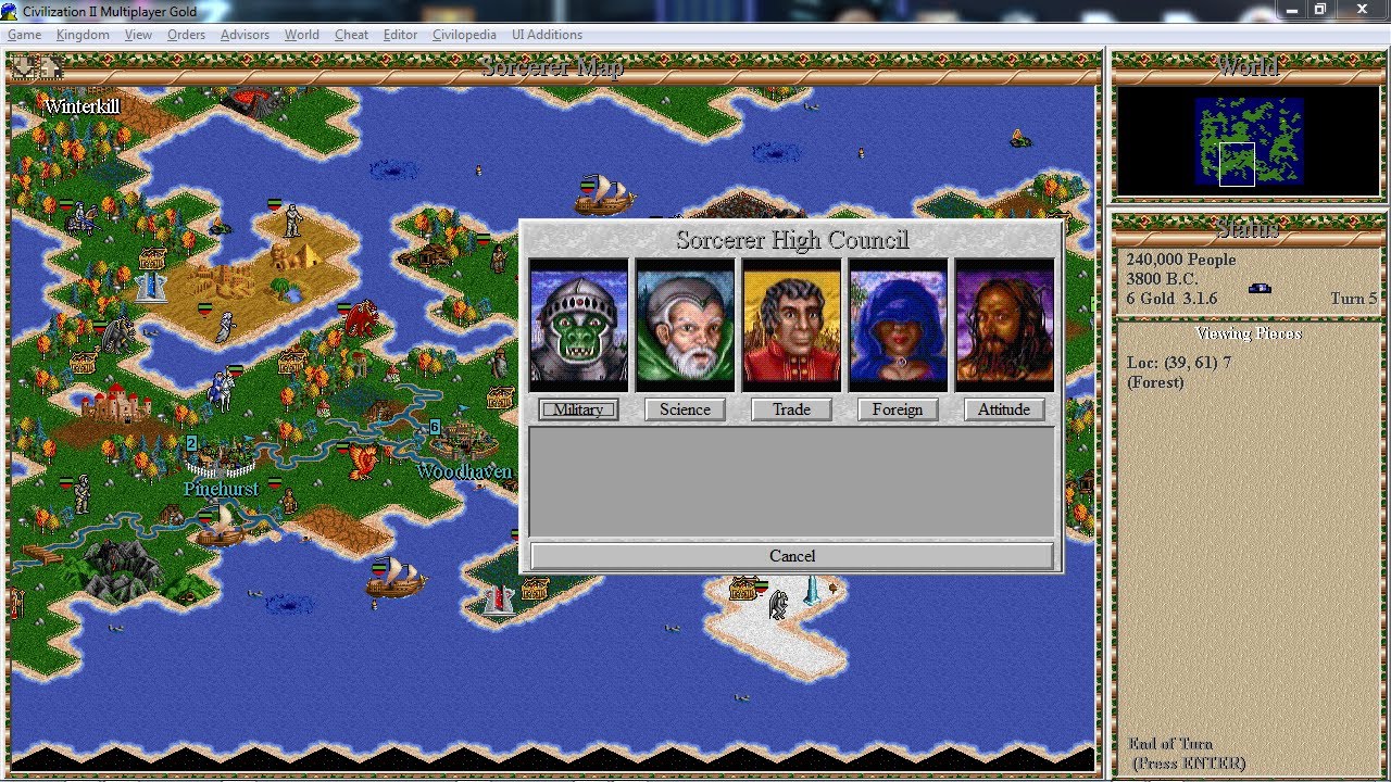 Civilization 2 Game