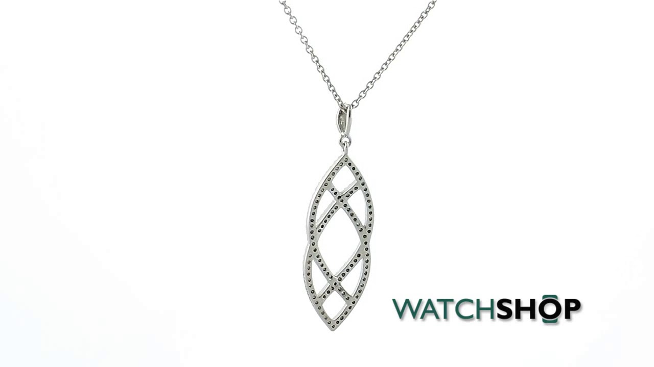 Fiorelli Jewellery Ladies' Sterling Silver Pendant (P4235C) - YouTube