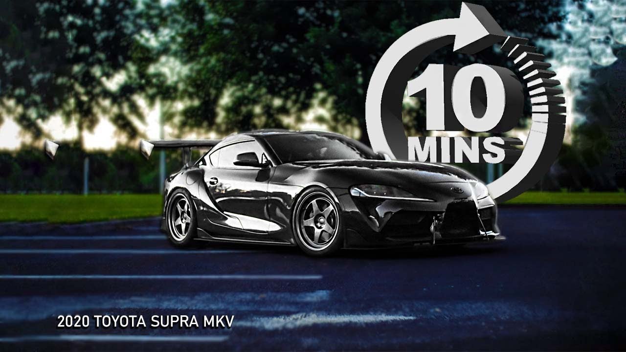 Building A Toyota Supra MKV In 10 Minutes - YouTube