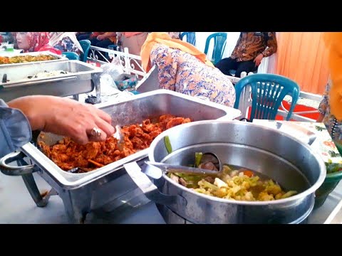 Menu Prasmanan Resepsi Pernikahan - YouTube