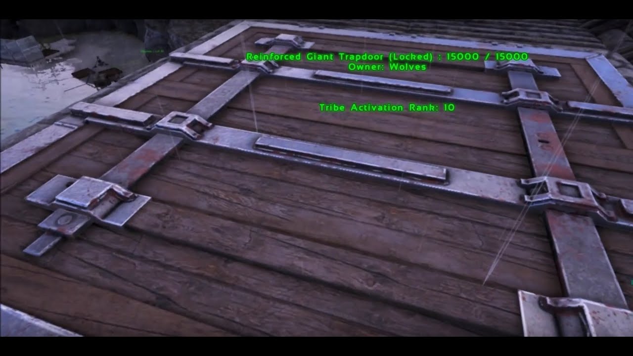 Ark: Survival Evolved, Wolves Server, GIANT CEILING GATE! S-03 E-45 ...