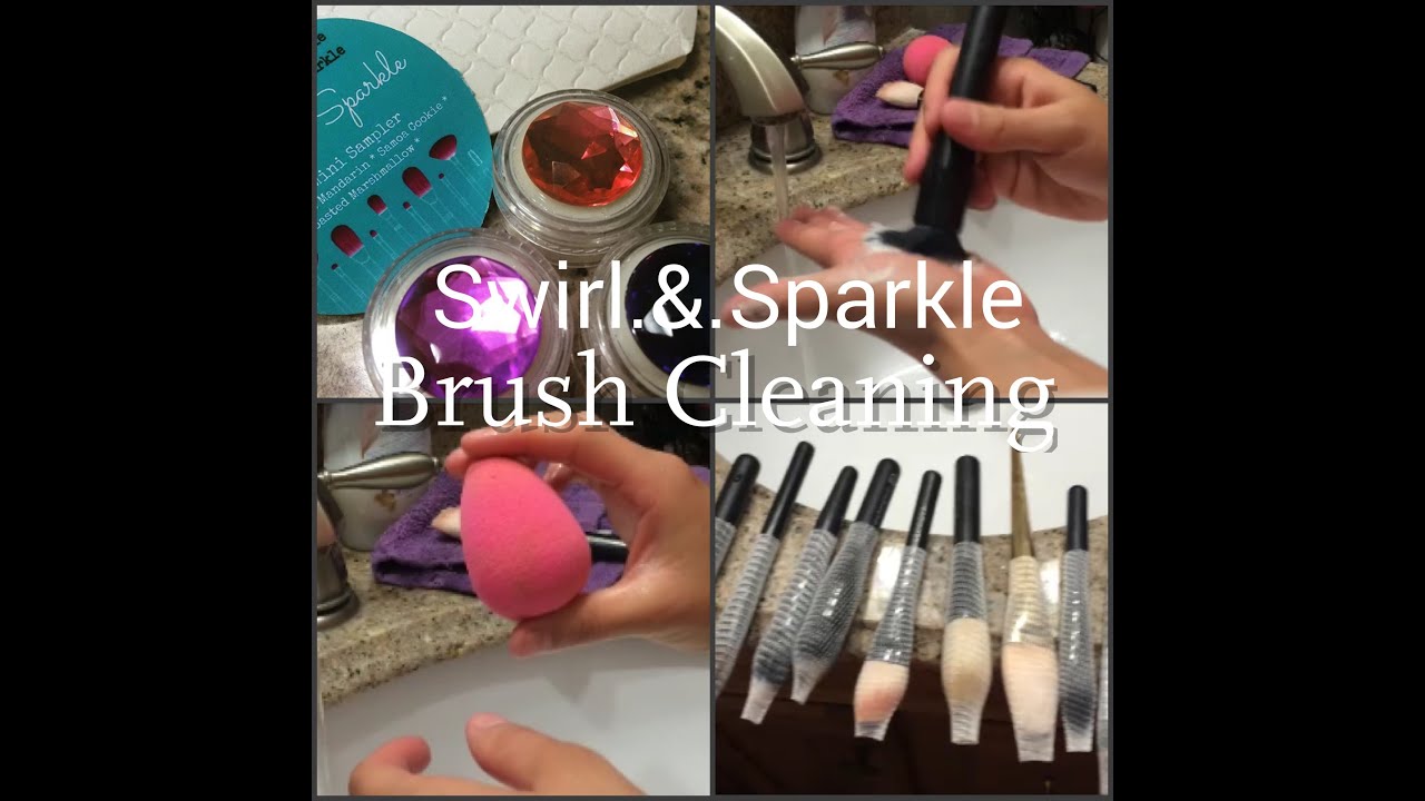 Swirl.&.Sparkle Brush Cleaner Review - YouTube
