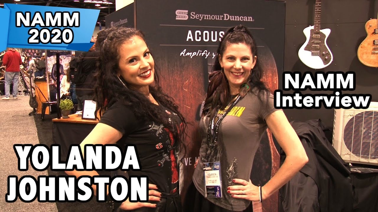 NAMM 2020 Yolanda Johnston hard rock metal vocalist songwriter ...