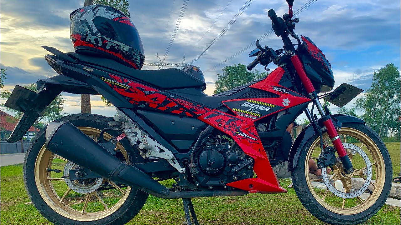 Satria Fu Fi Pakai Velg GSX? Ga nyesel? - YouTube