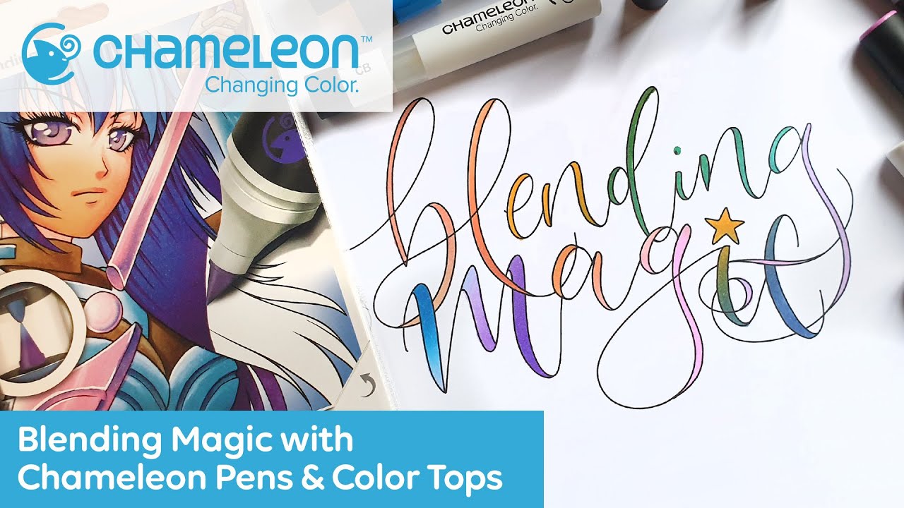 Blending Magic Lettering by Inviting Writing - YouTube