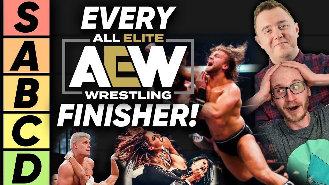 TIER LIST: AEW Finishers - YouTube