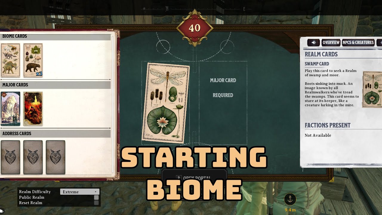Nightingale: Choose Your Starter Biome - Desert, Swamp, or Forest ...