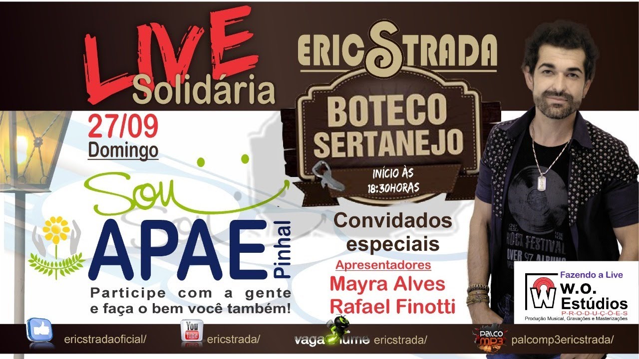 Live Eric Strada e Convidados - YouTube