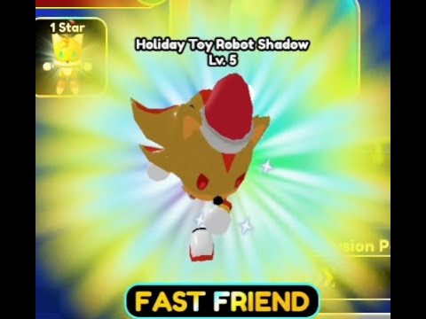 Upgrading my Holiday Toy Robot Shadow Fast Friend to 5 Stars! (Sonic ...