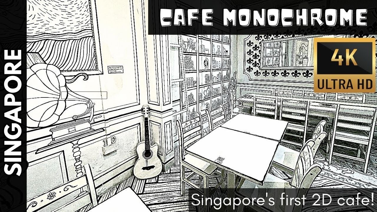 Cafe Monochrome - Singapore - YouTube