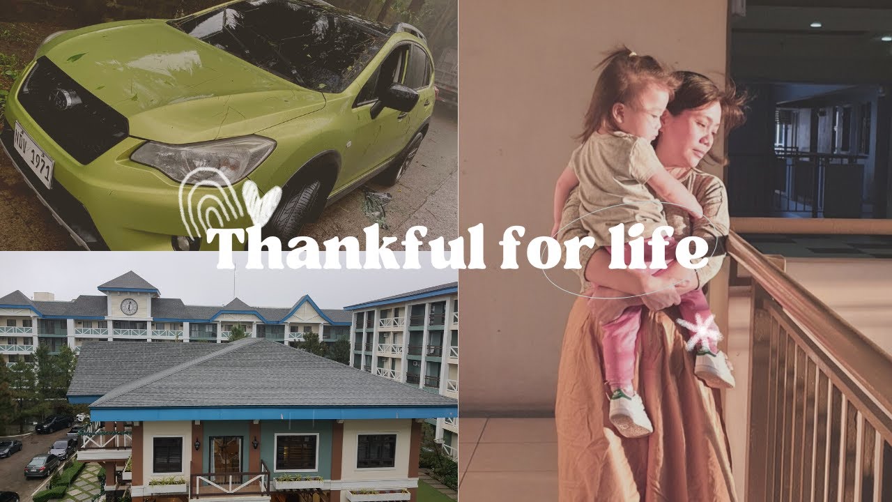 How to be Thankful after Surviving LIFE & DEATH situation huge typhoon ...