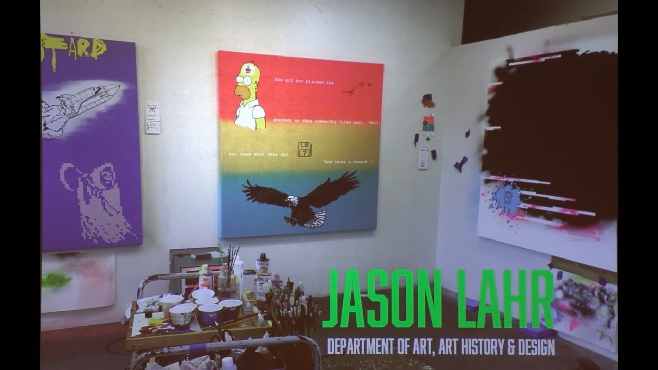 Signal Jammer: 'Recent Paintings' - Jason Lahr - YouTube