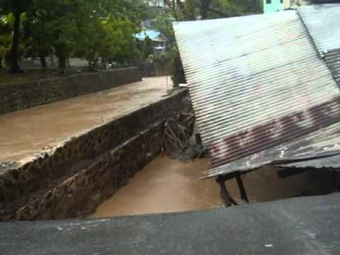 The Aftermath of Hurricane Tomas in St Lucia - YouTube