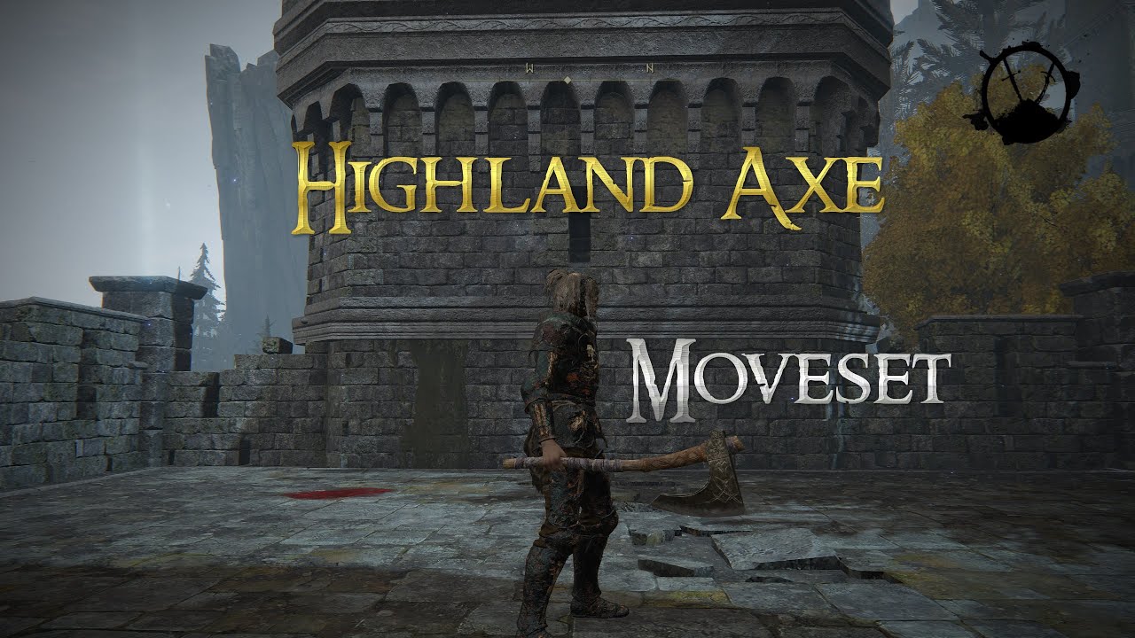 ELDEN RING - Highland Axe Moveset - YouTube
