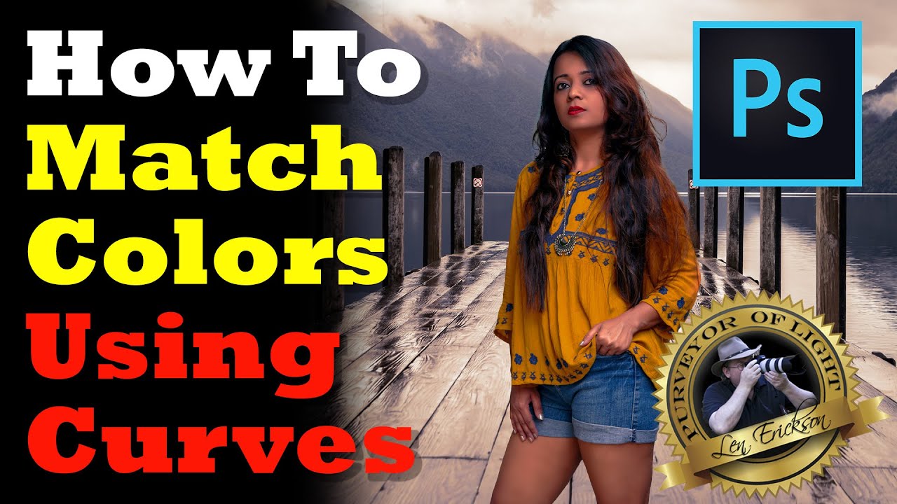 How To Match Colors Using Curves & Color Lookup Tables - YouTube