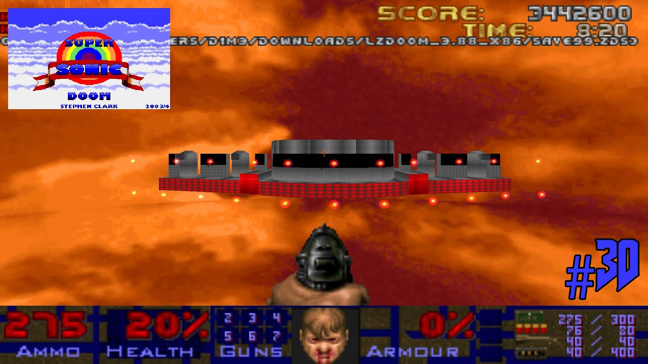 Doom with Super Sonic Doom.Map 30(FINAL) - YouTube