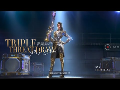 call of Duty mobile Üçlü tehdit  hs0405 şarkıcı