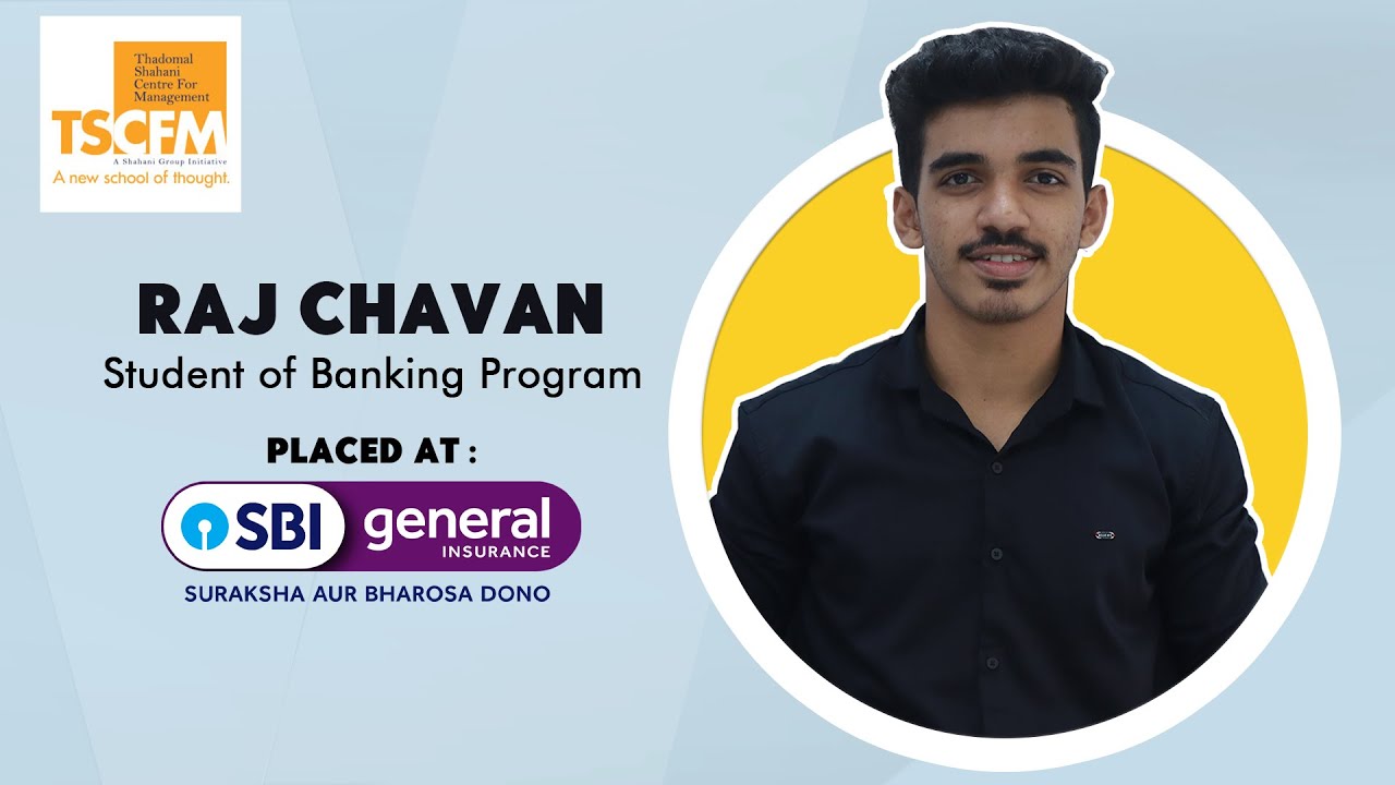 Banking Career Success Story | TSCFM Student | Raj Chavan - YouTube