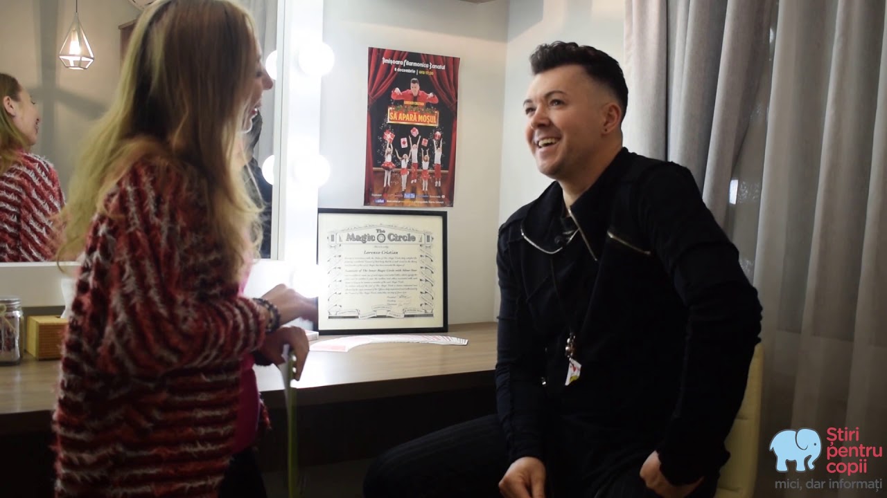 Interviu Magicianul Lorenzo Cristian - YouTube